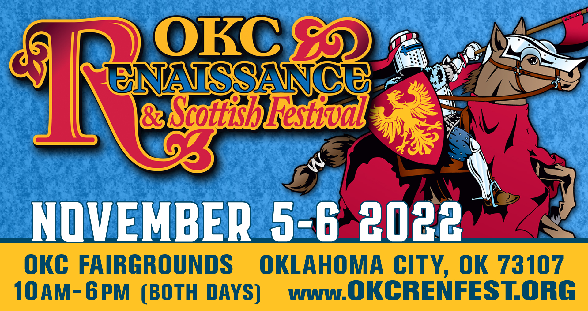 Oklahoma City Renaissance Festival, November 5th & 6th,, 2022 ...